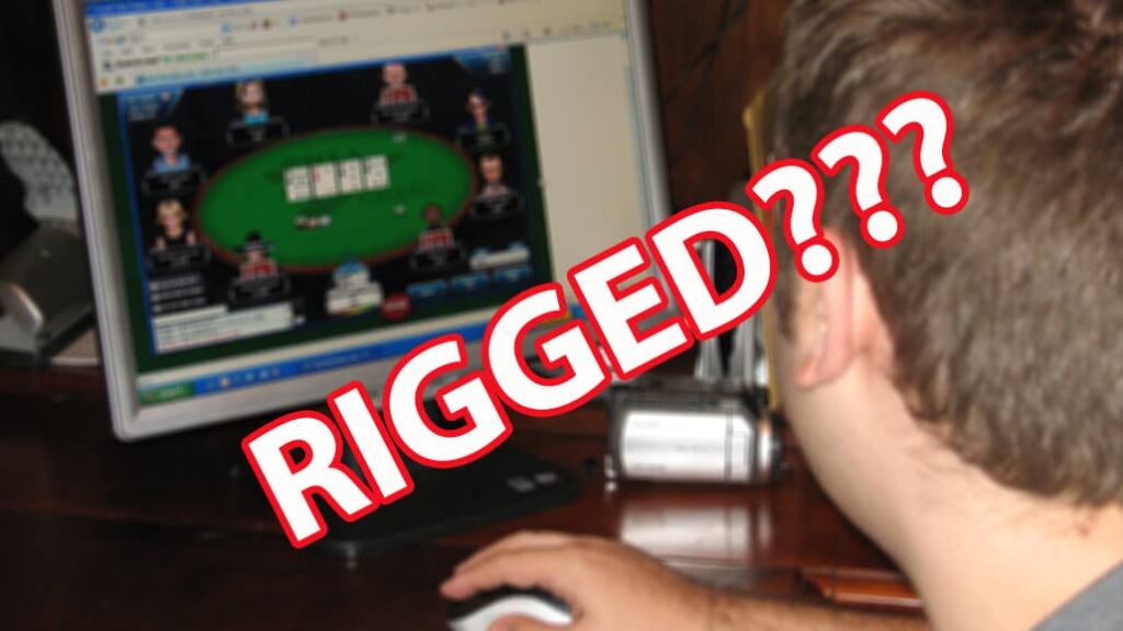 Is Online Poker Rigged How To Know For Sure 