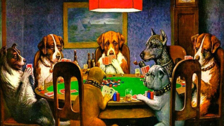 Dogs Playing Poker - Learn Story Behind the Iconic Art Masterpiece