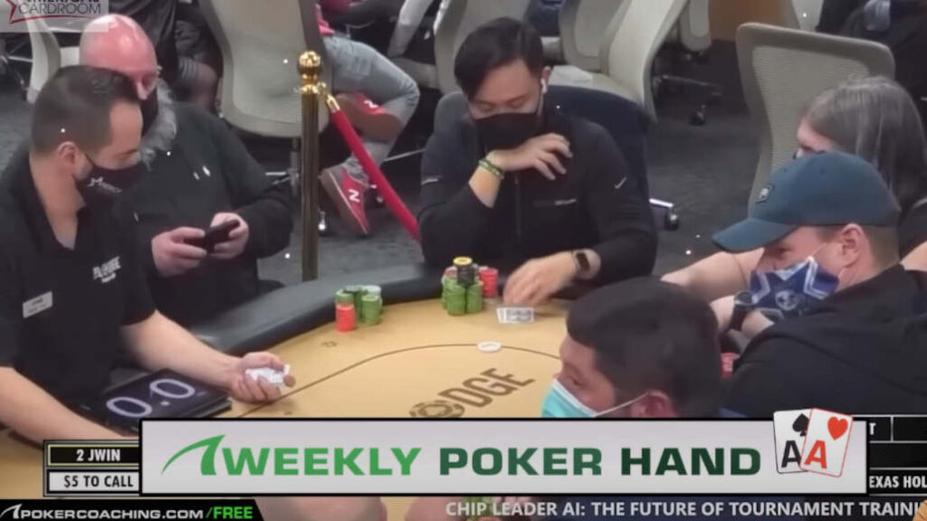 Jonathan Little Hand of the Week: Why the (Bluff) Sizing Matters