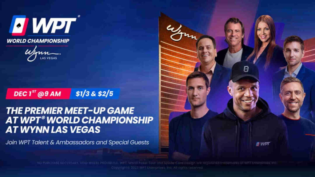 WPT Premier Meet-Up Game on Dec. 1 - Everyone's Welcome