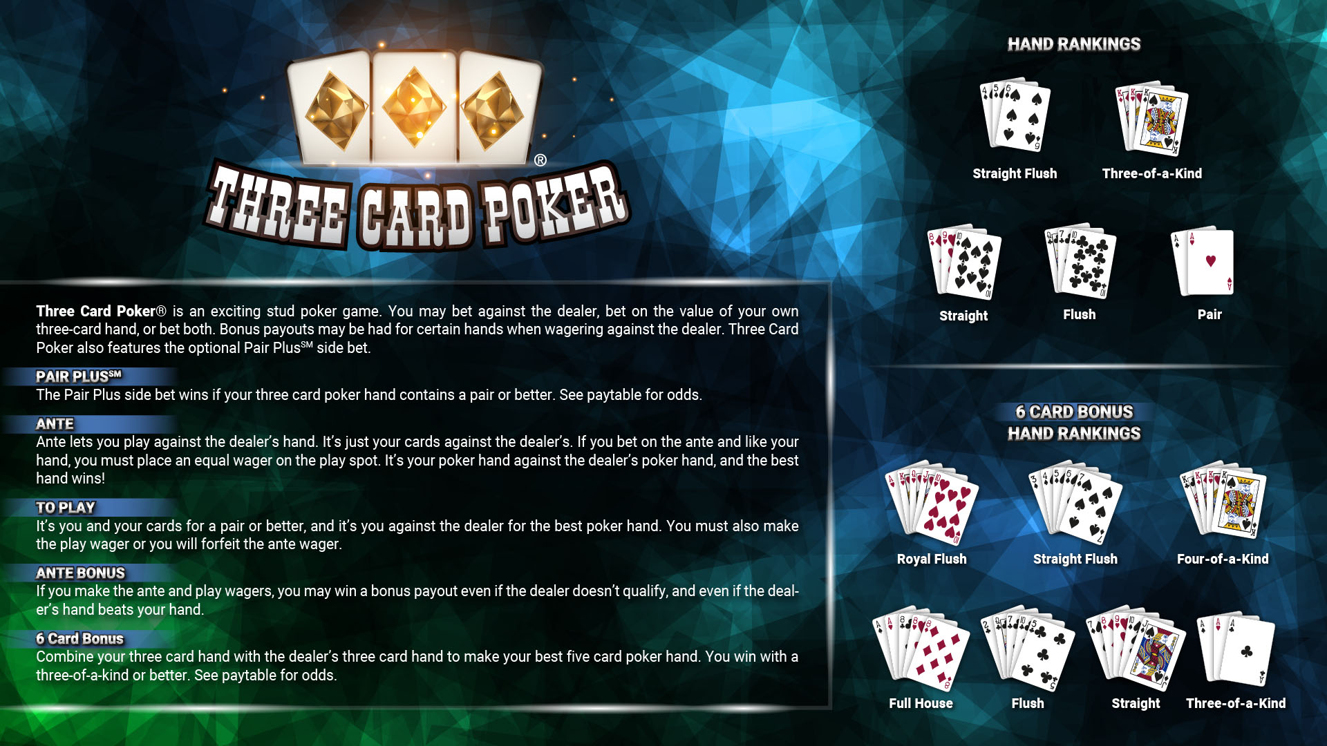 How to Play Three Card Poker and Win More Often
