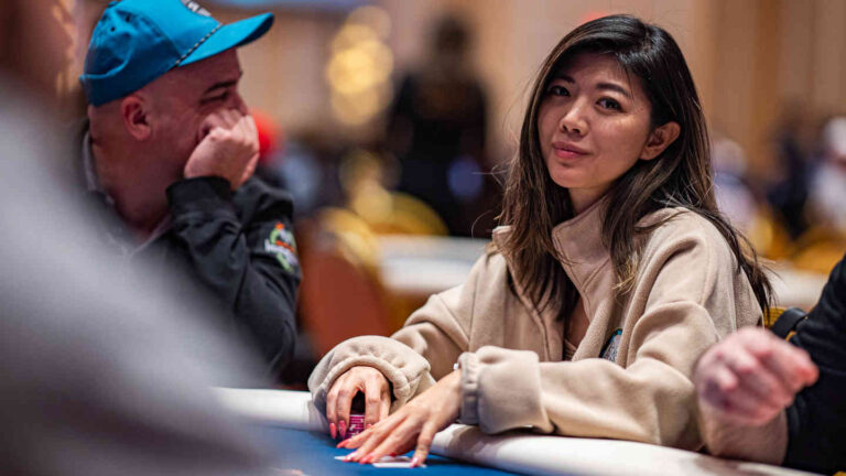 Xuan Liu Struggles Facing a Massive River Overbet