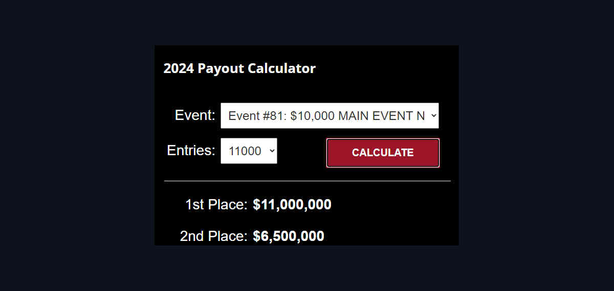 WSOP Introduces New Payout Structure for the Upcoming Series