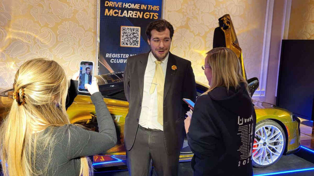 Richard Lord Turns Speechless After Winning the 2025 Golden McLaren GTS