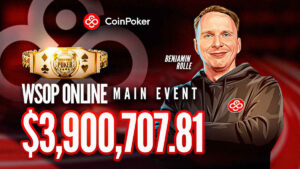 CoinPoker’s Ambassador Benjamin ‘Bencb’ Rolle Wins the WSOP Online Main ...